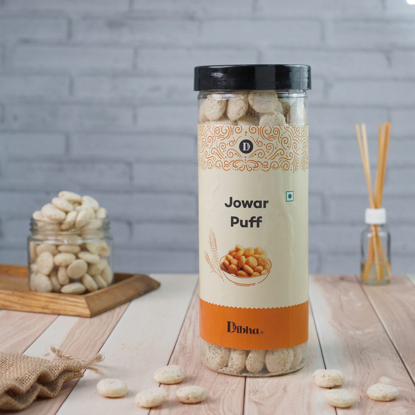 Puffs Pack Of 3 - 2 Quinoa Puff, 1 Jowar Puff - Total 300g - DIBHA ...